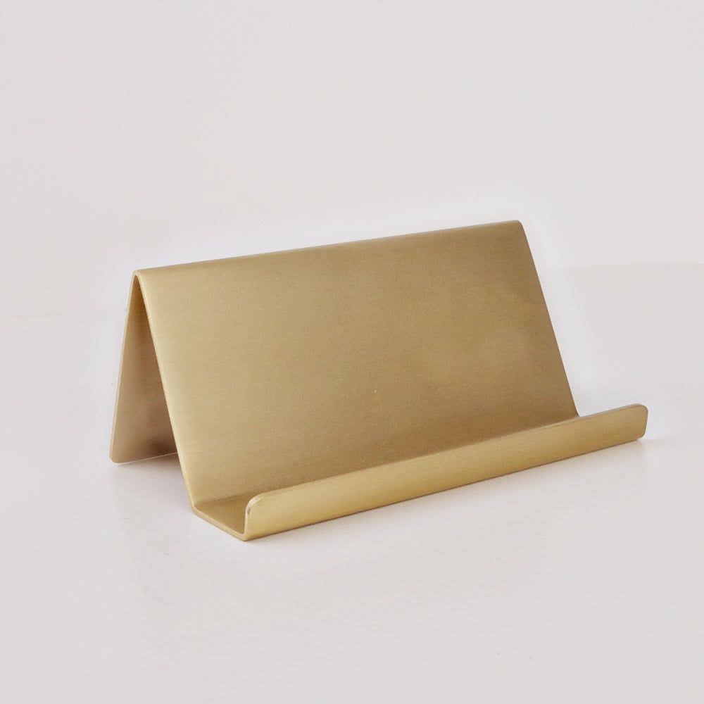 Brass Card Stand – DETAILS